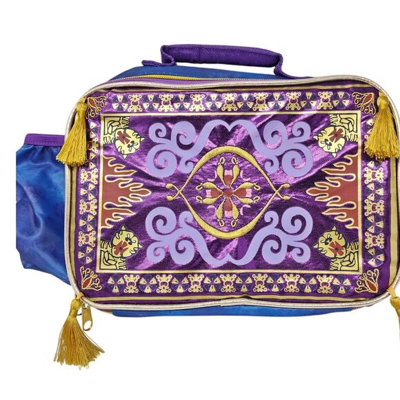 Disney | Kitchen | Disneys Aladdin Tasseled Flying Carpet Lunch Box ...